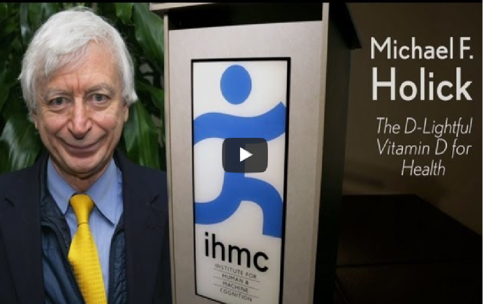 Michael Holick - The D-Lightful Vitamin D for Good Health - McCarrison ...